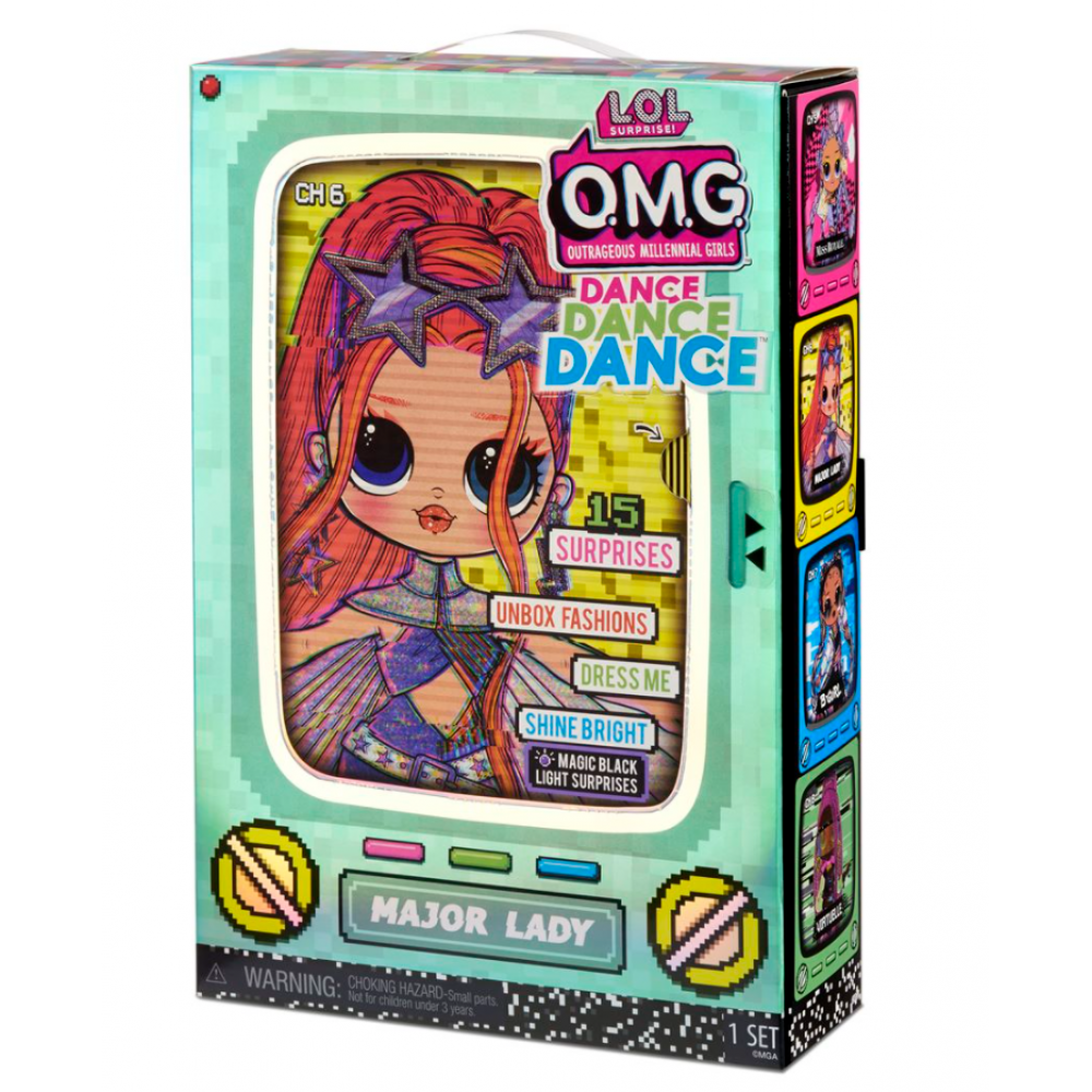 L.O.L Surprise OMG Dance Doll Major Lady