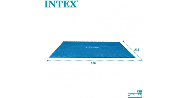 Solárna podložka pre rámový bazén 488x244cm INTEX 28029